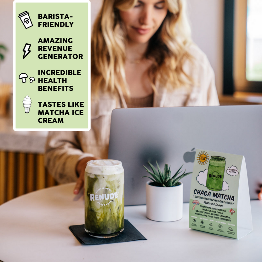 Chaga Matcha 1kg Bag – Renude Wholesale